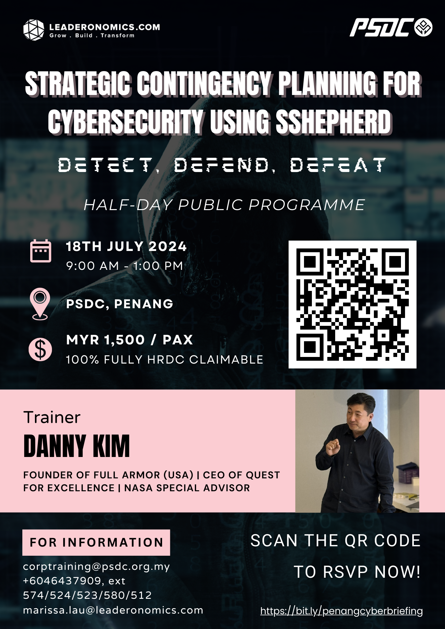 Strategic Contingency Planning for Cybersecurity Using SSHepherd - LEADERONOMICS CURATED EVENTS